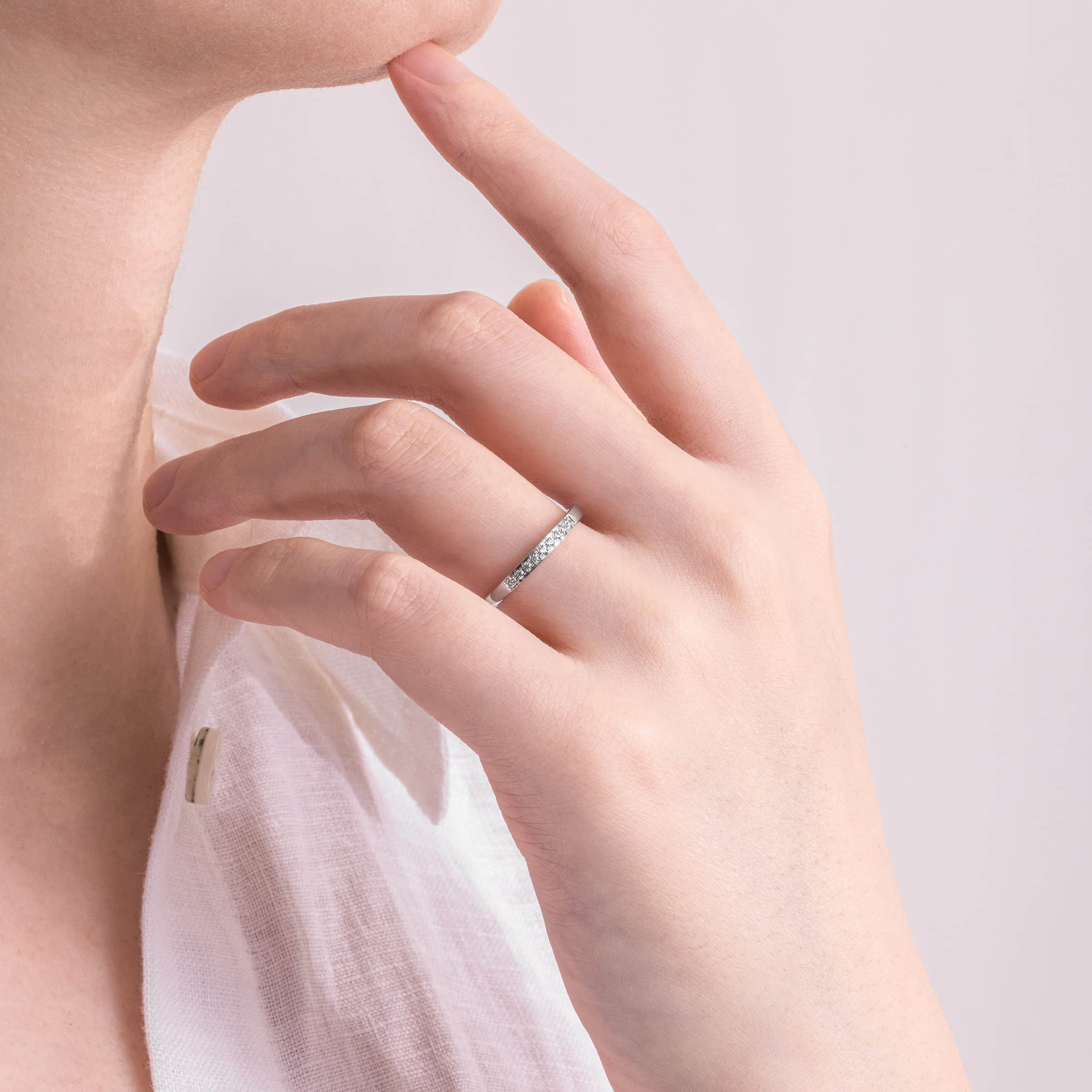 Forever Wedding Ring Set for Couple - Darry Ring